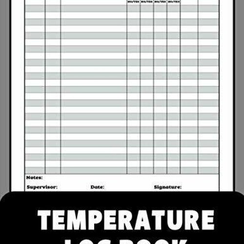 Stream PDF Temperature Log Book: Body Temperature Health Checkup ...
