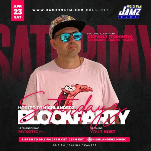Gezvolt - Block Party JAMZ 99.3 FM 2022-04-23