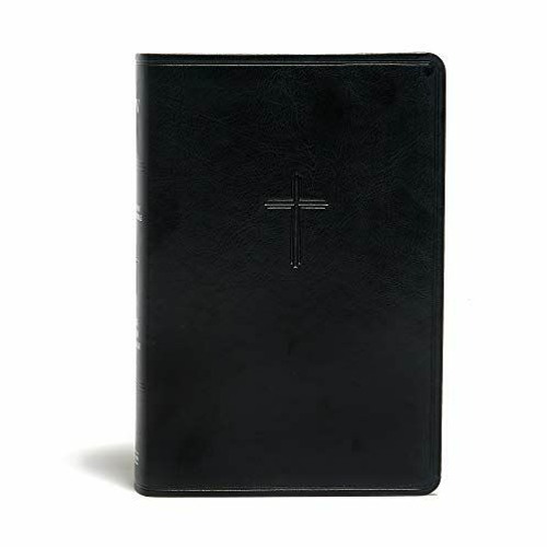 Stream %# KJV Everyday Study Bible, Black LeatherTouch, Black Letter ...