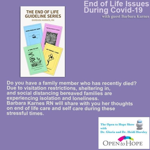 Stream Barbara Karnes End Of Life Issues During Covid - 19 by Barbara ...