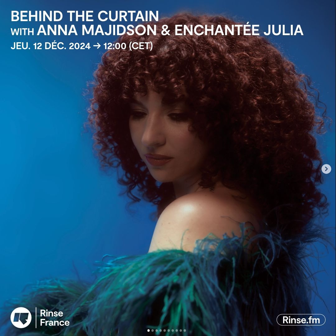 Stream Behind the Curtain with Anna Majidson & Enchantée Julia - 12 ...