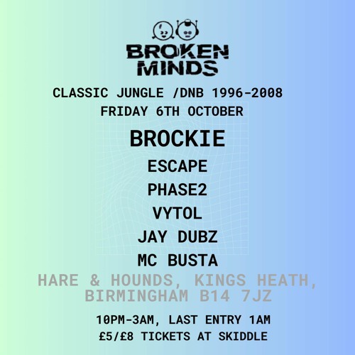 Stream Dj Escape & Mc Busta - Broken Minds Classics by Dj Escape | Listen online for free on ...