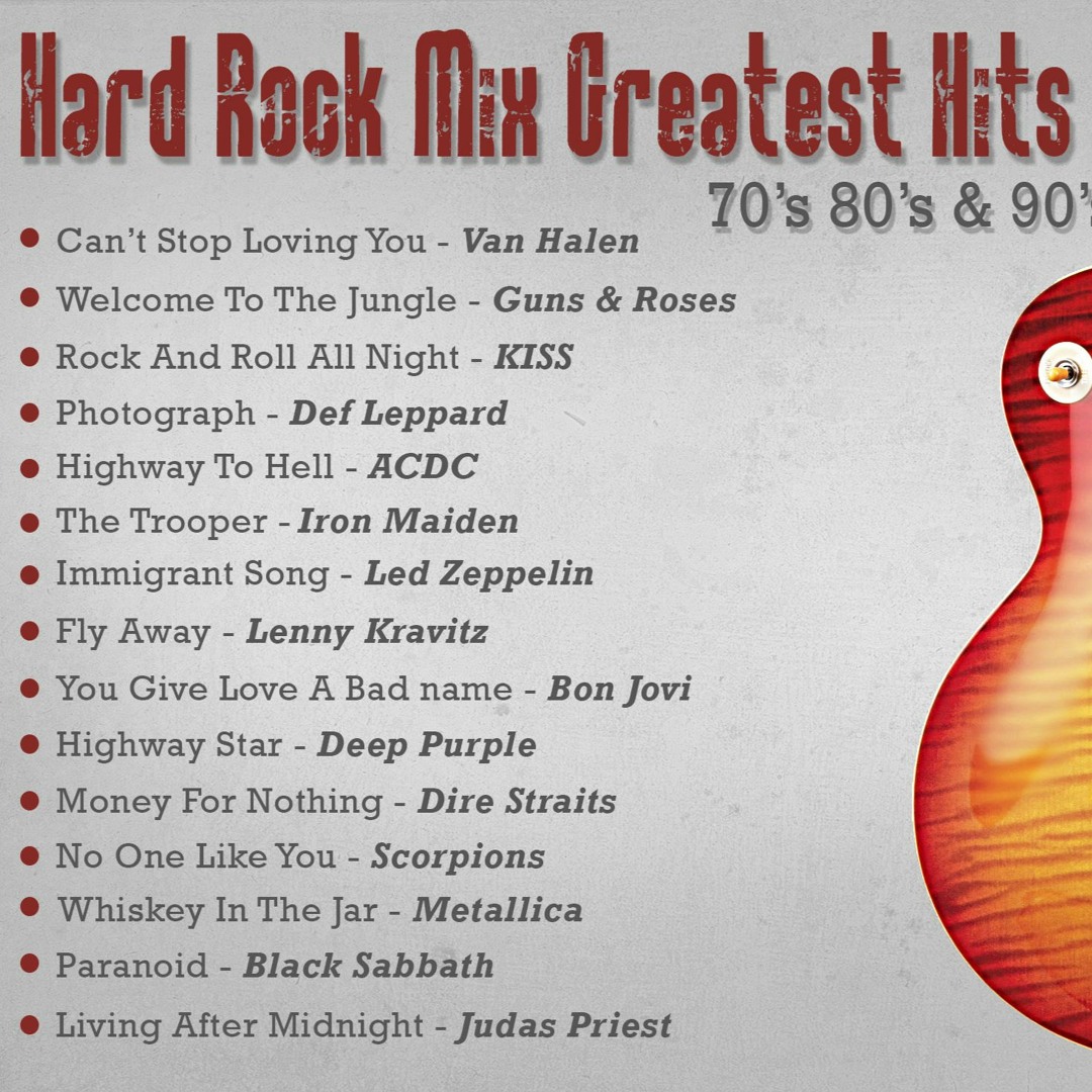 Stream Hard Rock Compilation 1 Hour Mix 70's 80's 90's by Markos David ...
