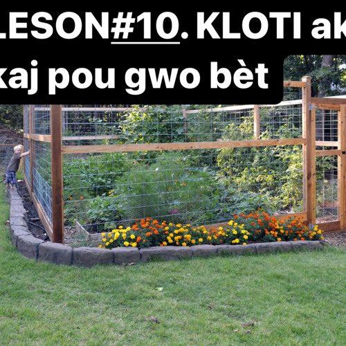 Stream LESON#10. KLOTI ak kaj pou gwo bèt by Younme Tillias | Listen ...