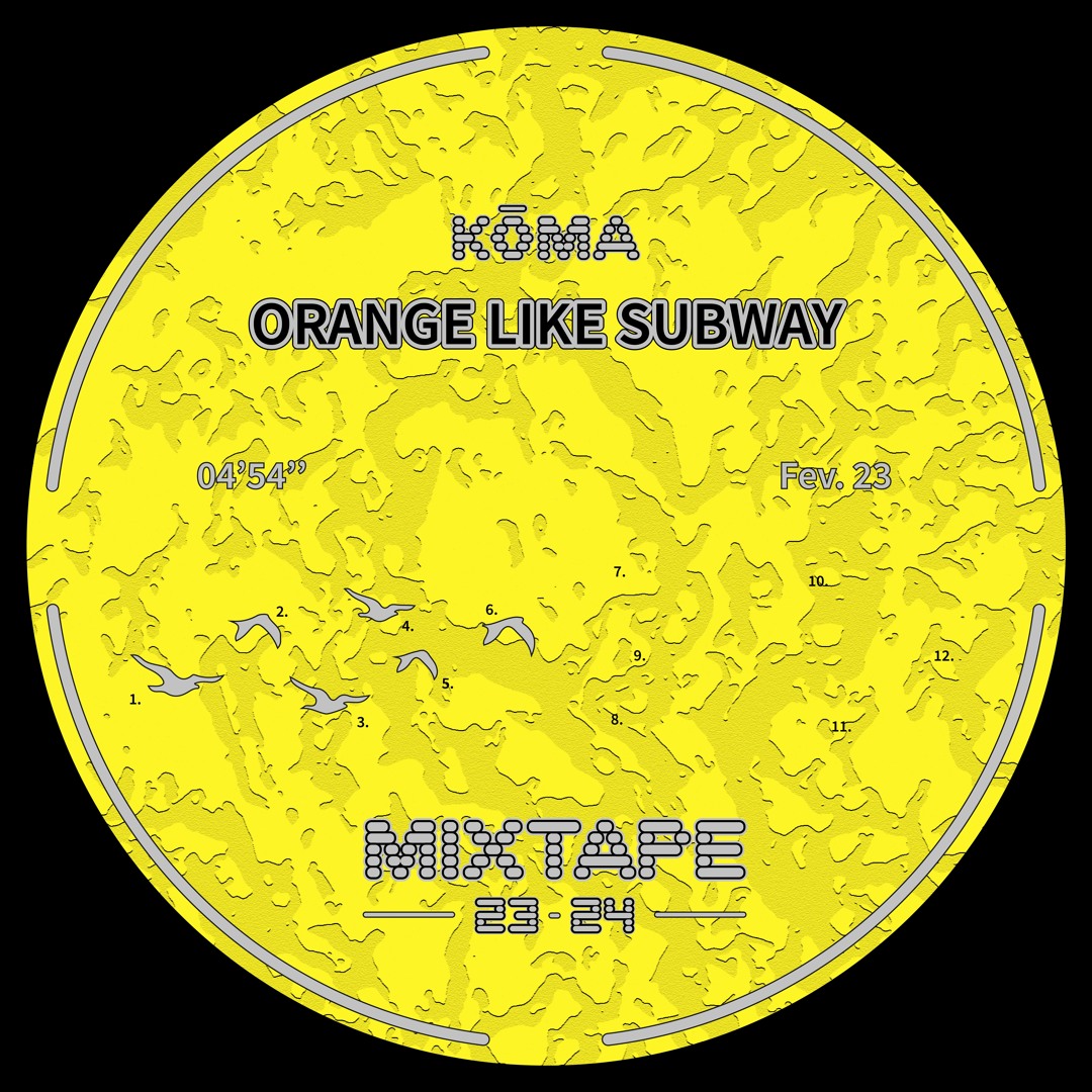 Stream Four Four Premiere: Kōma - Orange Like Subway [Mixtape 23-24] by ...