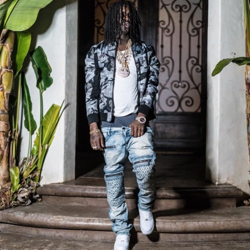 Chief Keef White Jeans