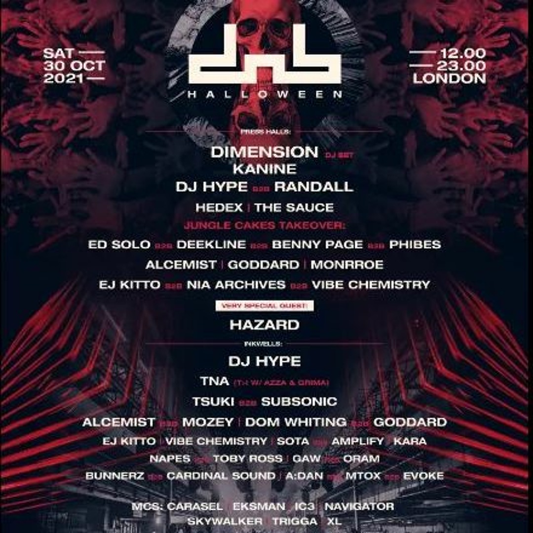 Stream Hedex & Skywalker - DnB Allstars At Printworks Halloween 2021 ...