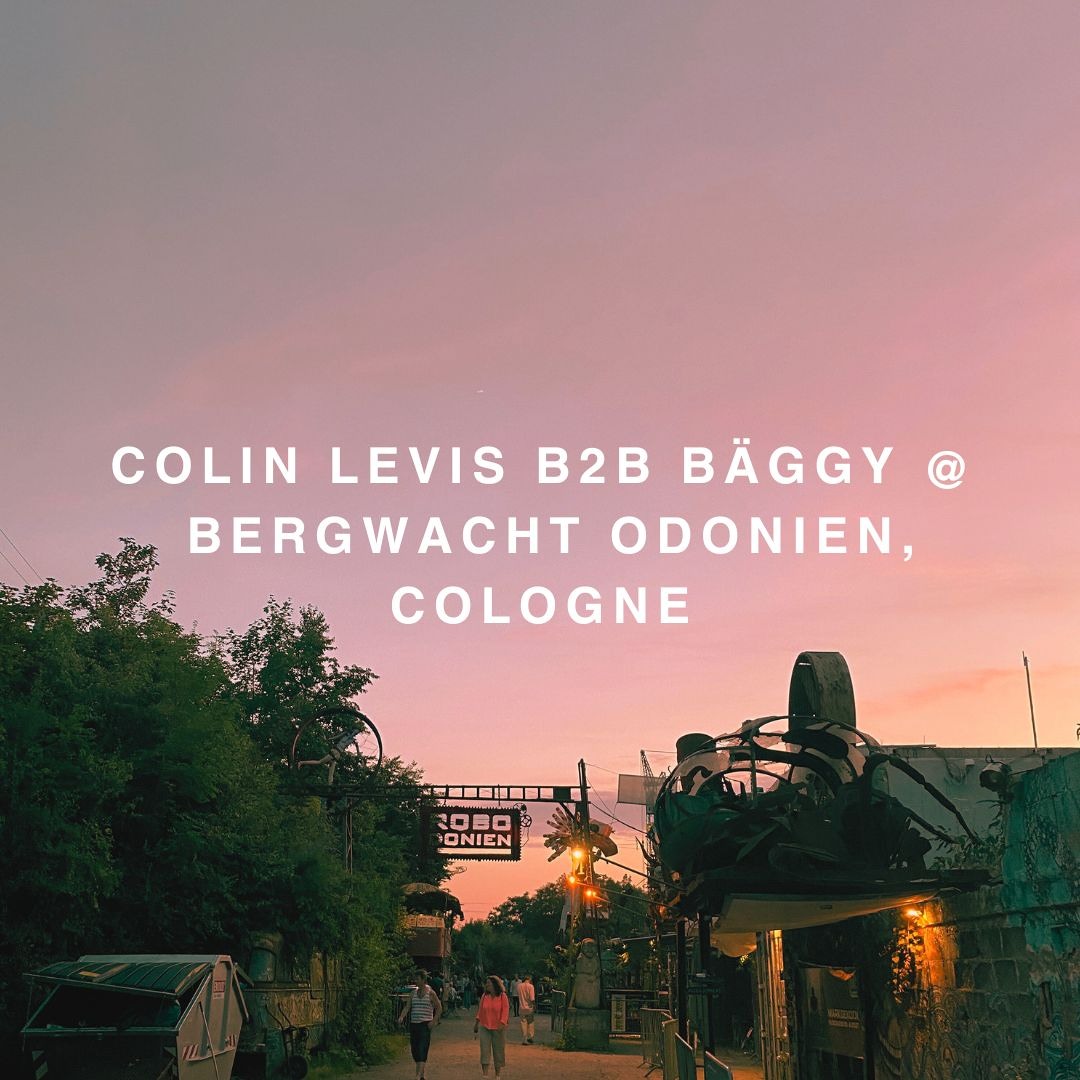 Stream Colin Levis b2b Bäggy @ Odonien, Cologne for BergWacht w/ Marius ...