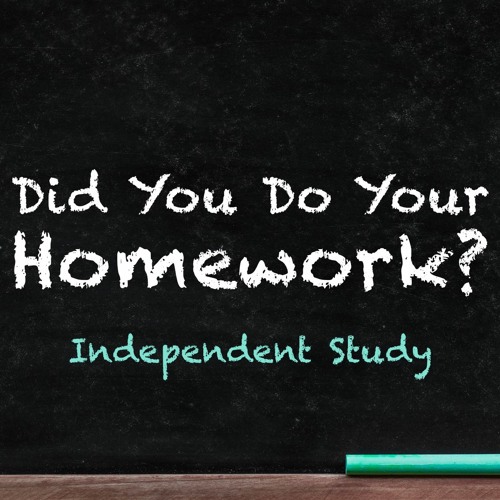 Do Your Homework Sign