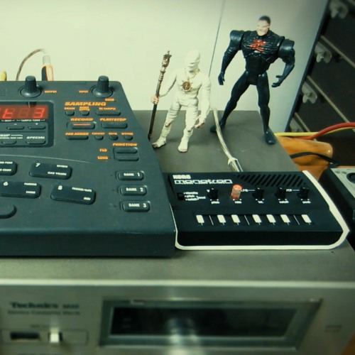 Stream OBSCURE HALFTIME BASS JAM with ZOOM SAMPLETRAK ST 224 and KORG ...