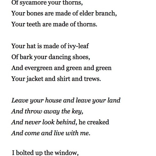 Stream 346 Green Man In The Garden by Charles Causley by Samuel West # ...