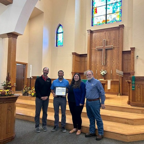 Stream TEACHER OF THE MONTH AARON HARTWIG FROM ST. PAULS IN NFDL (9.22. ...