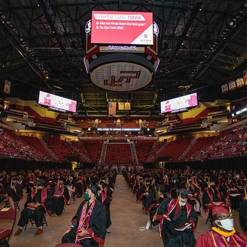 Stream FSU welcomes back the class of 2020 for in-person commencement ...
