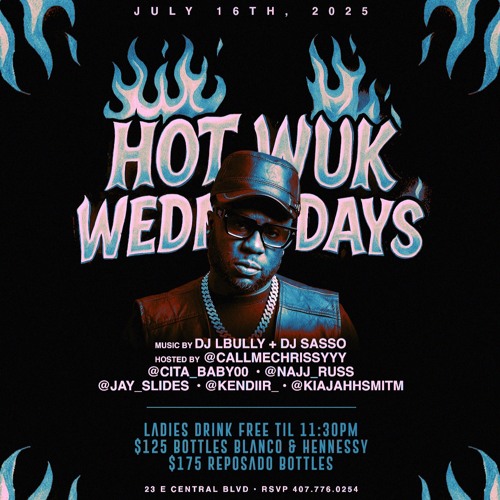 Stream Hot Wuk Wednesdays At Eden Downtown Orlando 7.16.25 by Dj L ...