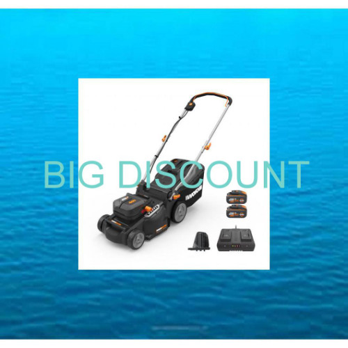 Stream WORX WG737E Nitro Cordless Lawnmower 40 V (2 x 20 V) - Powerful ...