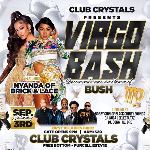 Stream VIRGO BASH (CLUB CRYSTAL)(RAW) by SELECTA TAZ | Listen online for free on SoundCloud