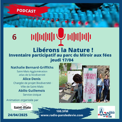 Stream Libérons la Nature avec Nathalie BERNARD GRIFFITHS St malo Agglo ...