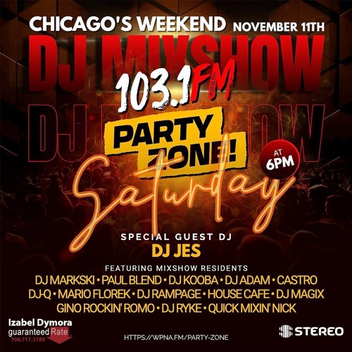 Stream DJ Jes Live On 1031fm Chicago Phase 2 2023 by DJ Jes | Listen ...