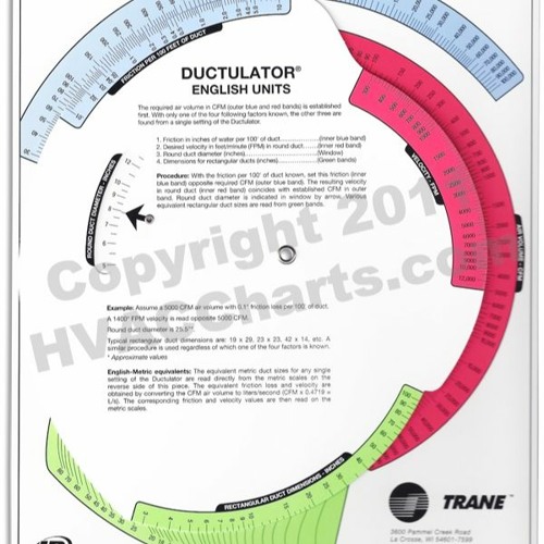 Stream Trane Ductulator Calculator by Esmeralda Adams | Listen online ...