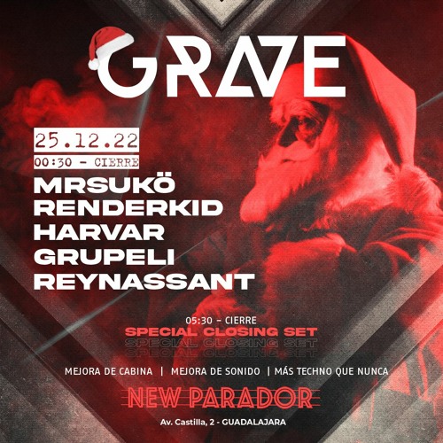 Stream RENDERKID @GRAVE [25-DECEMBER-2022] by RENDERKID | Listen online for free on SoundCloud