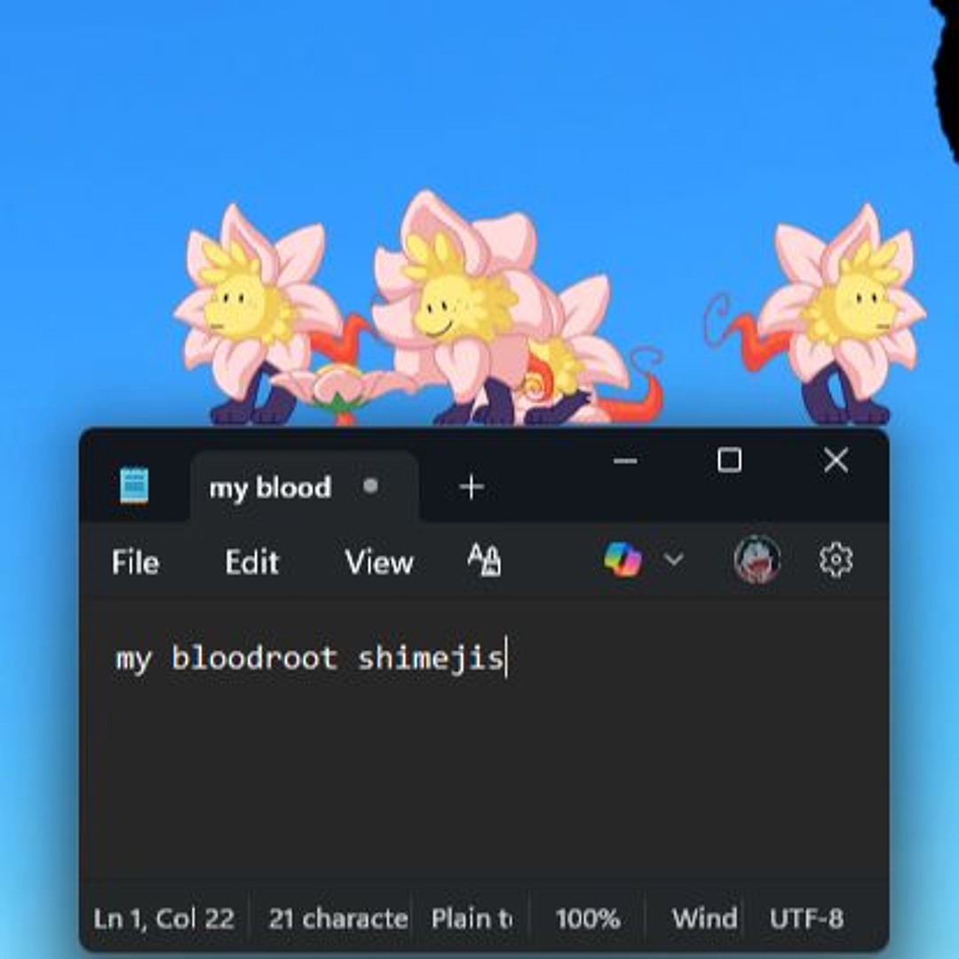 Stream my bloodroot shimejis by JacobTheCat | Listen online for free on ...