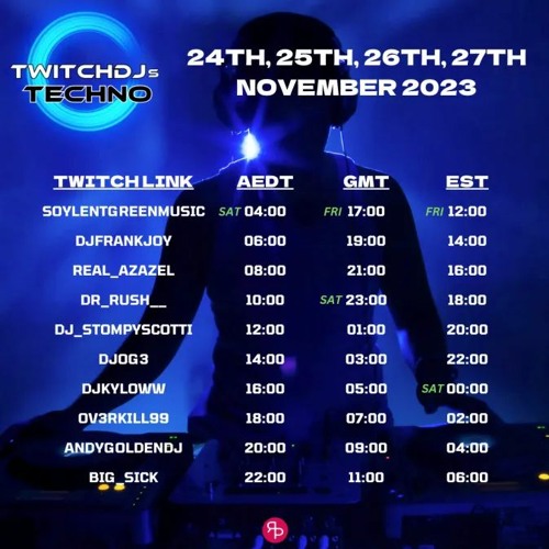 Stream Twitch DJs Melodic Techno Raid train from zipdjs by stompy scotti | Listen online for ...