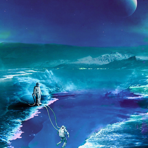 Stream floating in space~ space trap hip hop, Travis Scott, lil Uzi ...