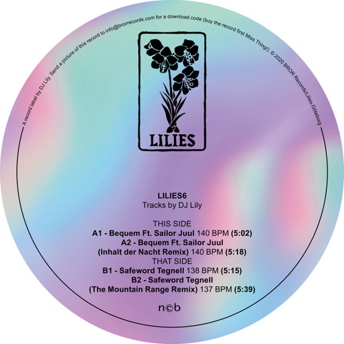 Stream Premiere: DJ Lily "Bequem" Ft. Sailor Juul - LILIES by SIX AM ...