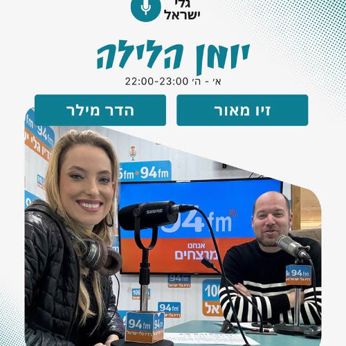 Stream יומן הלילה עם זיו מאור והדר מילר 20-03-25 by Galey Israel - גלי ...