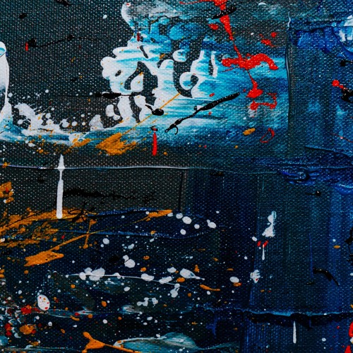 Stream splash, splatter, spill (2024) for percussion duo by Ty ...