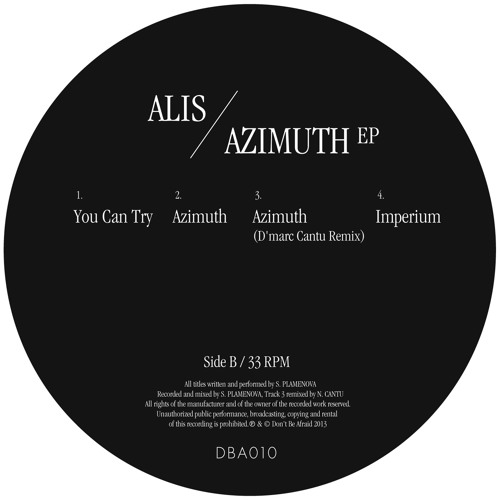 Stream Azimuth (D'Marc Cantu Remix) [feat. Alis] by Alis | Listen ...