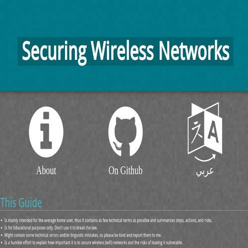 Stream episode Securing Wireless Networks by mohamedation podcast | Listen online for free on ...
