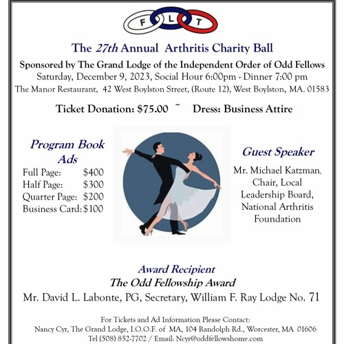 Stream episode The 27th Annual Arthritis Charity Ball with OF President ...
