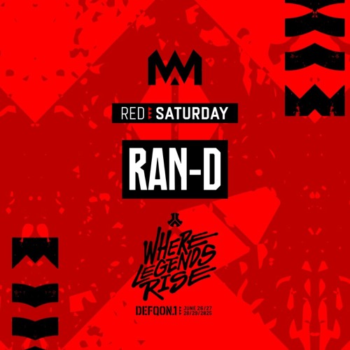 Ran-D @ Red Stage, Defqon.1, Netherlands 2025-06-28