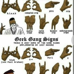 Geek Gang Signs