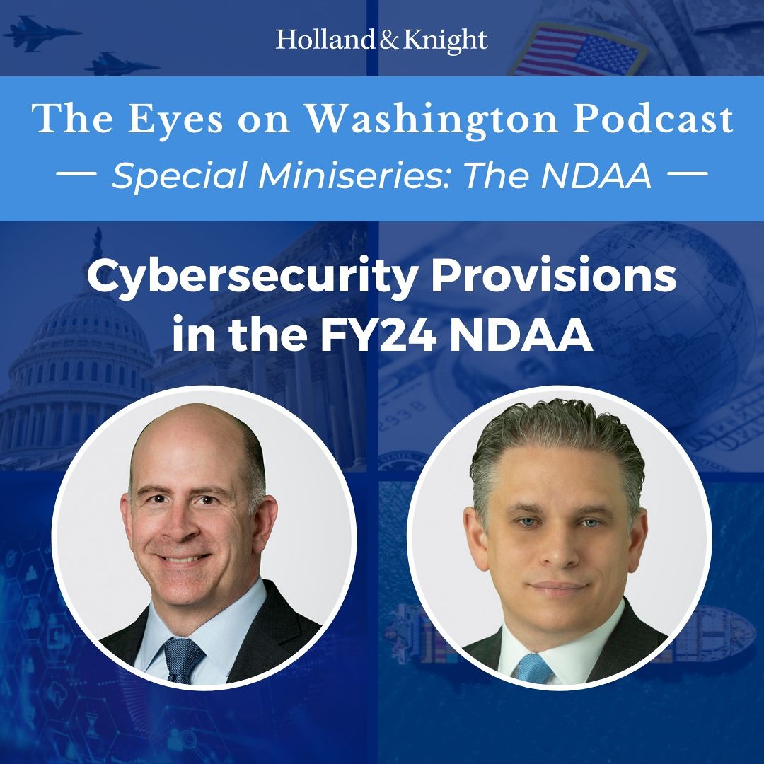 Stream Cybersecurity Provisions in the FY24 NDAA by Holland & Knight ...