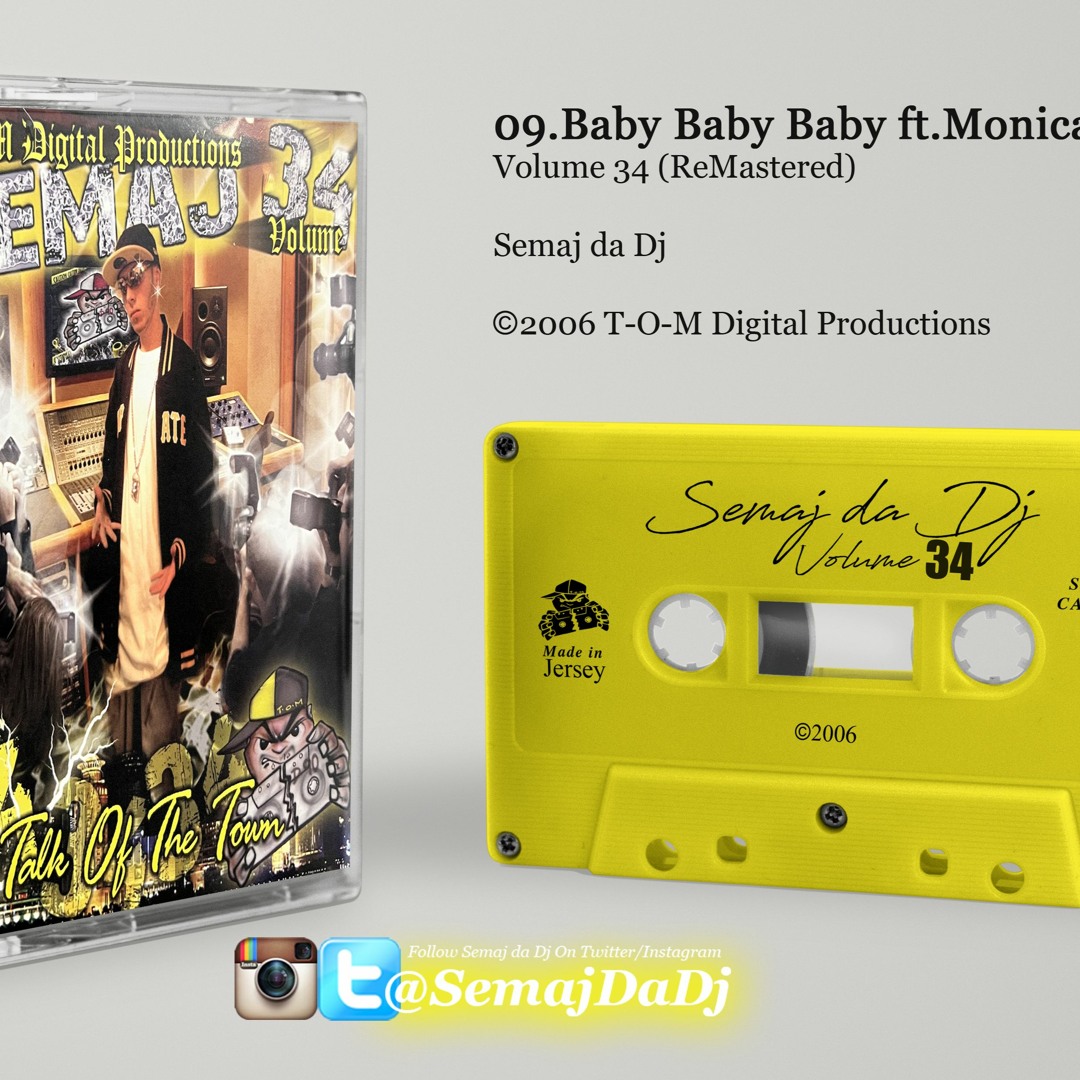 Stream Semaj da Dj - Baby Baby Baby Ft.Monica (34 Mix) ReMastered by ...