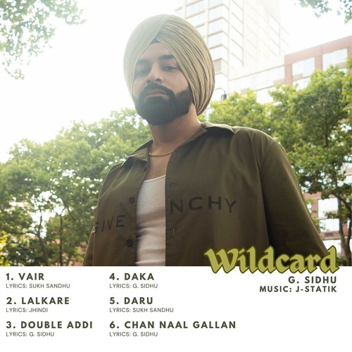 Stream Music Playlist Only (8) | Listen to Wildcard (EP) G Sidhu | Vair ...