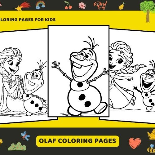 Stream Olaf Coloring Pages - Bring Olaf to Life with Your Favorite ...
