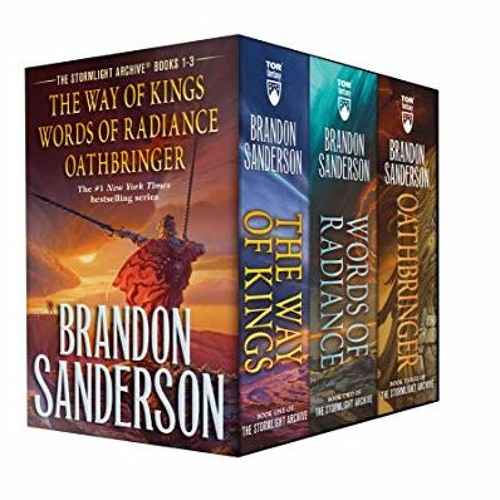 Stream ️ Read Stormlight Archive MM Boxed Set I, Books 1-3: The Way of Kings, Words of Radiance ...