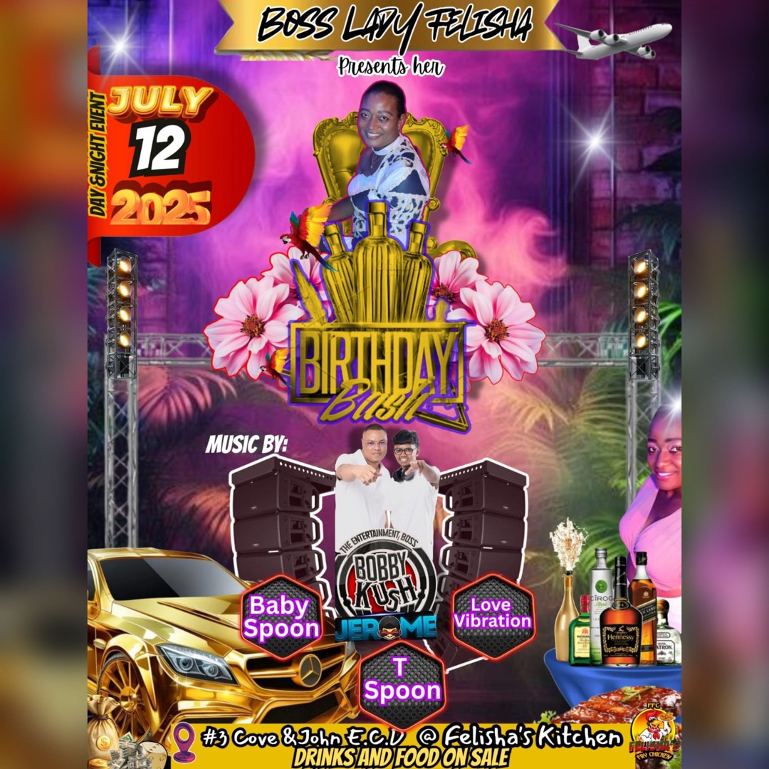 Stream BOSS LADY FELISHA BIRTHDAY BASH JUNLY 12TH COVE & JOHN ECD BY ...
