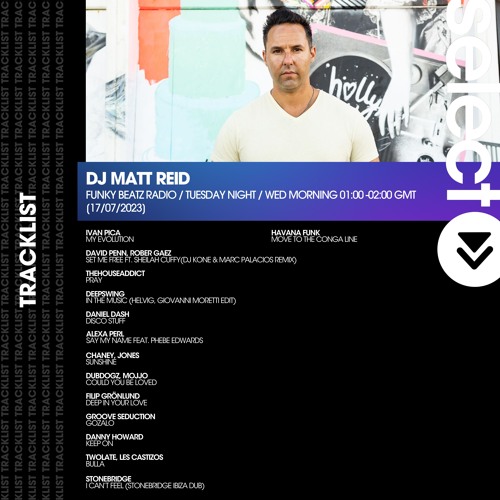 Stream Select Radio With DJ Matt Reid - July 17th by DJ Matt Reid | Listen online for free on ...