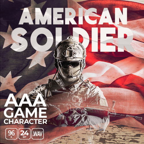 Stream AAA Game Character American Soldier - Male (Demo) by Modern ...