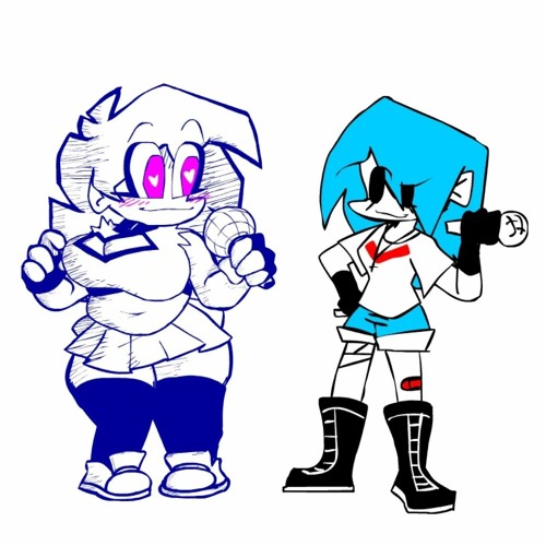 Stream Blue (v2 New) skyverse / true sky / nusky fnf sky mod ost by ...