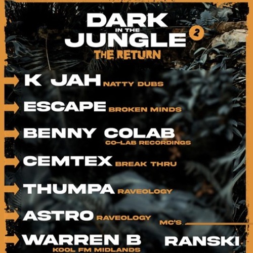 Stream BENNY COLAB - DARK IN THE JUNGLE - SEPT 27TH 2024 - CLUB PST ...