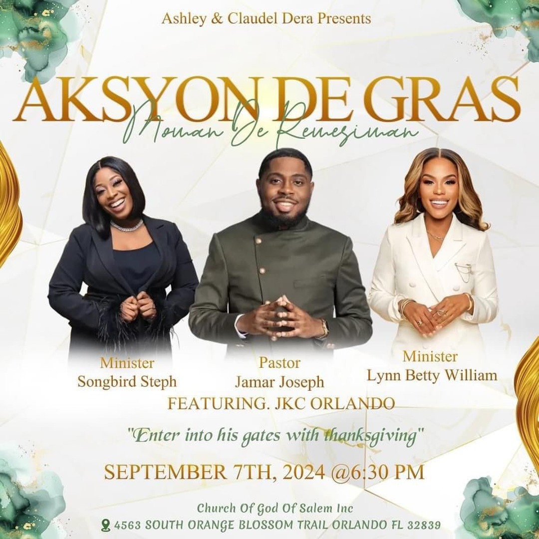 Stream Pastor Jamar Joseph - M’ Poko Louwe’W Ase Louange | JKC Orlando ...