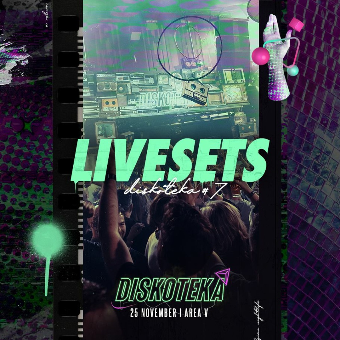 Stream Diskoteka.be | Listen to Livesets Diskoteka #7 at Area V ...