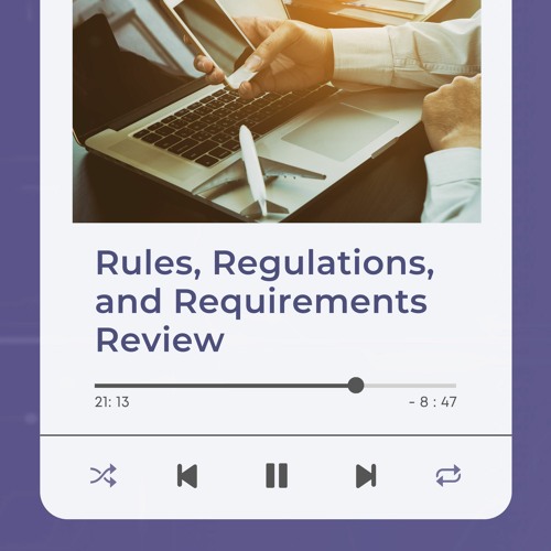 Stream episode Rules, Regulations, & Requirements Review by Tuesday ...