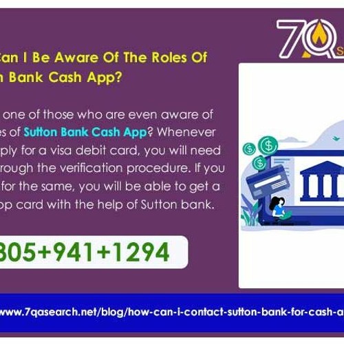 Stream How Can I Be Aware Of The Roles Of Sutton Bank Cash App by jecky ...