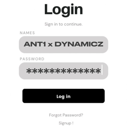 ANT1 X DYNAMICZ - LOGIN (FREE) by ANT 1 - Free download on ToneDen